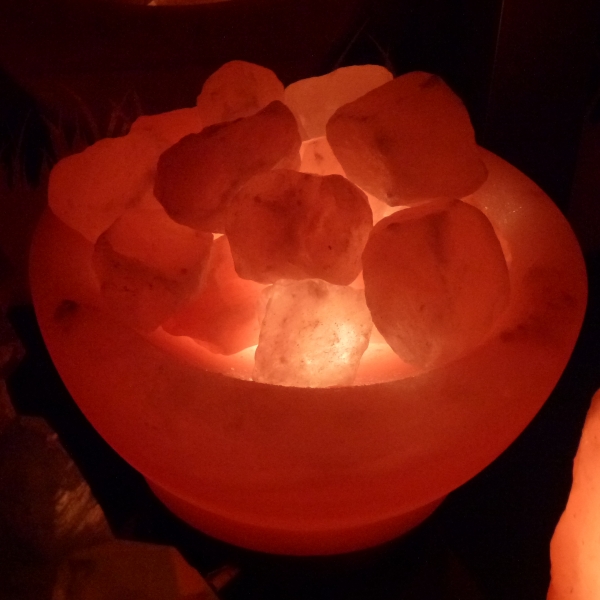 HIMALAYAN SALT LAMP BOWL - RocknCrystals
